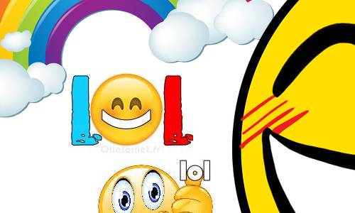 Emoticone lol Image smiley lol emoji rigolo