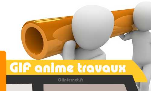 GIF construction Gifs panneau de construction